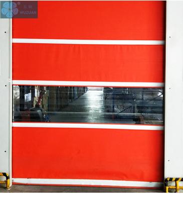 Cina Porte industriali ad alta velocità d'acciaio rosse di 2m/S 2mm in vendita