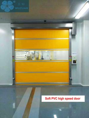 中国 リモート・コントロール1.5KW 95mmのボトム・バーの鋼鉄保証シャッター 販売のため