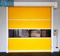 China Dust Proof 3000mm Width 1.5mm PVC Roller Shutter Doors for sale