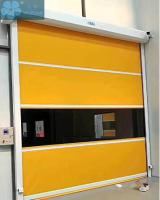 China Dust Proof 3000mm Width 1.5mm PVC Roller Shutter Doors for sale