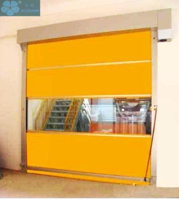 Κίνα Πόρτες παραθυρόφυλλων κυλίνδρων PVC ασφάλειας απόδειξης 1.0m/S IP55 σκόνης προς πώληση