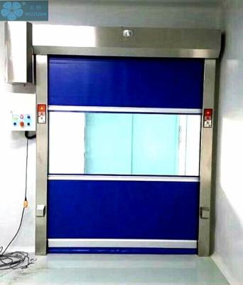 Cina Sportelli del rullo del PVC della tenda della struttura d'acciaio 1.2m/S 1.5mm in vendita