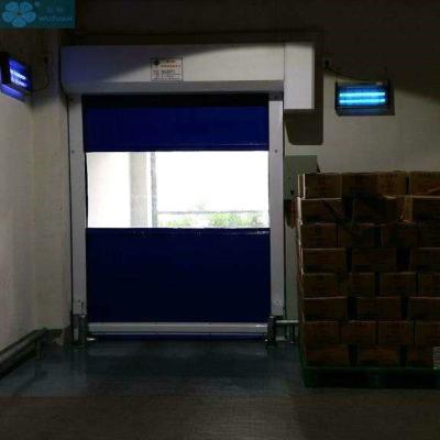 Κίνα Αυτόματες πόρτες παραθυρόφυλλων κυλίνδρων PVC κουρτινών 0.7m/S 0.8mm προς πώληση
