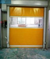 China Automatic 1.5m/S 1.5mm PVC Curtain Electric Roller Shutter for sale