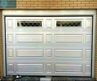 China Vertical Single Track Sectional Overhead Garage Door for sale