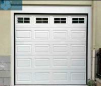 China Vertical Single Track Sectional Overhead Garage Door for sale