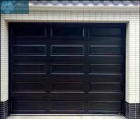 China Automatically 3m High 304SS Sectional Overhead Garage Door for sale