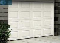 China Security 3000mm Width 800N Sectional Overhead Garage Door for sale