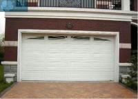 China Security 3000mm Width 800N Sectional Overhead Garage Door for sale