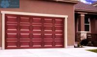 China Automatically 3.0mm Bracket Industrial Sectional Overhead Door for sale