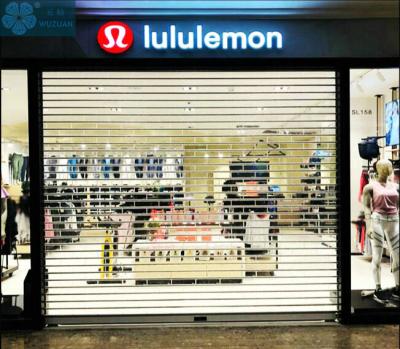 Cina Alti chiari otturatori del rullo di Crystal Slats 4m largamente 3m in vendita