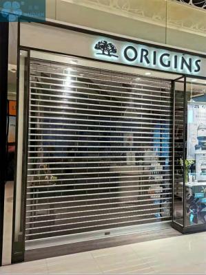 Cina Alti chiari otturatori del rullo di Crystal Slats 4m largamente 3m in vendita