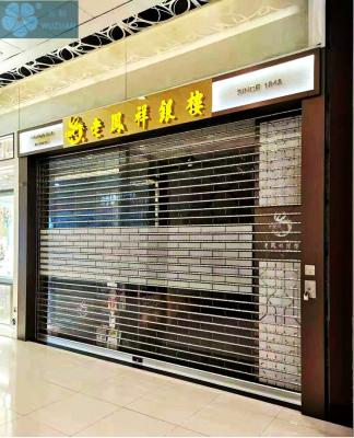 Cina Porta trasparente del rullo di uso 3000mm della metropolitana commerciale di altezza 16mm in vendita