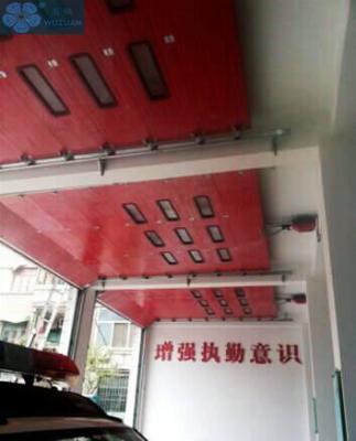 Cina porte commerciali del garage di lunghezza di 40mm 5000mm per la caserma dei pompieri in vendita