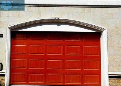 Cina 50mm hanno galvanizzato la porta sezionale isolata d'acciaio del garage con la schiuma dell'unità di elaborazione intermedia in vendita