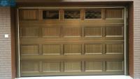 China PU Foaming Overhead Sectional Garage Doors Automatic for sale