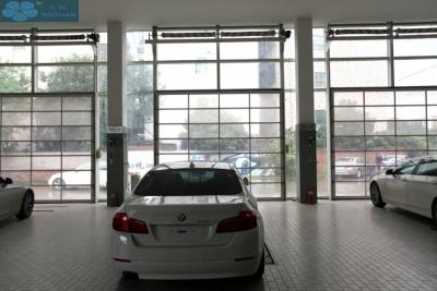 Cina Porta sopraelevata sezionale temperata residenziale del garage di vetro della prova UV in vendita