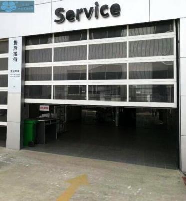 Cina Il vetro di alluminio motorizzato della struttura ha isolato la chiara porta del garage in vendita