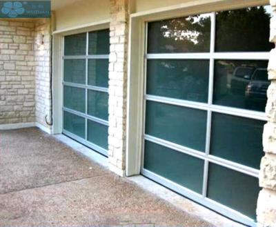Cina La lega di alluminio muta ha glassato la porta di vetro del garage per la villa in vendita