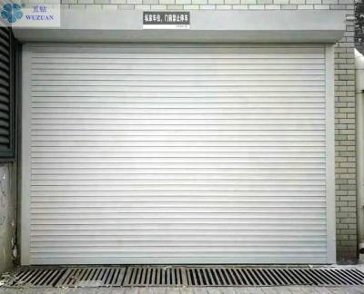 Cina porta su collegata automatica di alluminio del garage della stecca del rotolo di 0.7mm in vendita