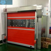 China IP55 24VDC Control Fast PVC Roller Shutter Doors for sale