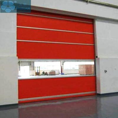 Cina 2m/s che aprono il PVC rapido sopraelevato di azione rotolano sullo sportello 6000x6000mm in vendita