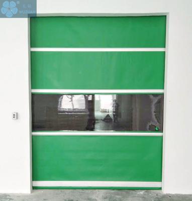 Cina Porta ad alta velocità del PVC di tirata della saracinesca del magazzino della fabbrica di azione rapida industriale del cavo in vendita
