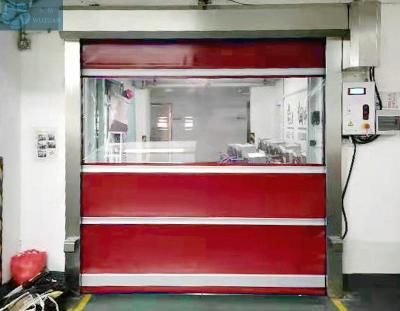 Cina Il PVC di plastica flessibile automatico di alta velocità rotola sulla porta per il magazzino in vendita