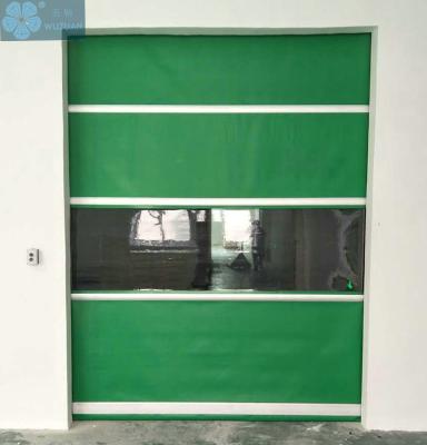 Cina Rotolo industriale di alta velocità di sicurezza sulla porta veloce piegante rapida di plastica automatica dell'otturatore del rullo della porta del PVC in vendita