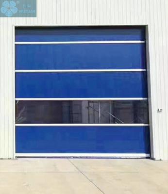 Cina Rotolo industriale di alta velocità di sicurezza sulla porta veloce piegante rapida di plastica automatica dell'otturatore del rullo della porta del PVC in vendita