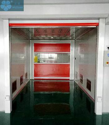 Cina Rotolo industriale di alta velocità di sicurezza sulla porta veloce piegante rapida di plastica automatica dell'otturatore del rullo della porta del PVC in vendita