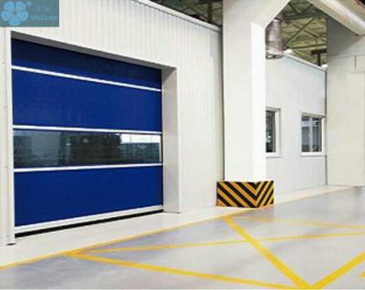 Cina Rotolo di rotolamento del rullo sulla porta ad alta velocità di tirata dell'otturatore del cavo di azione della porta rapida industriale del PVC in vendita