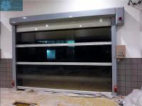 China Transparent Factory Fast Roller Shutter Automatic PVC High Speed Doors for sale