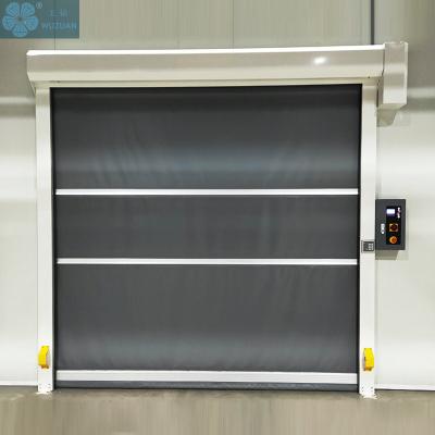 Cina Porta di rotolamento veloce di plastica del PVC del portone veloce del PVC dello sportello rapido automatico del rullo della fabbrica dell'alimento/velocità rapida in vendita