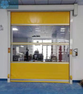 Cina Porta di rotolamento veloce di plastica del PVC del portone veloce del PVC dello sportello rapido automatico del rullo della fabbrica dell'alimento/velocità rapida in vendita