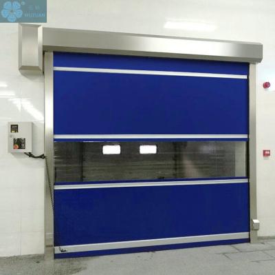 Cina Porta di rotolamento veloce di plastica del PVC del portone veloce del PVC dello sportello rapido automatico del rullo della fabbrica dell'alimento/velocità rapida in vendita