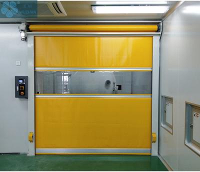 China Leveranciersrol die snel de Automatische Deur van de Hoge snelheidspvc van de Aluminiumdeur Blind In werking gestelde Rolling Te koop