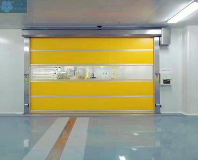 Cina L'otturatore di alluminio automatico di rotolamento veloce della porta del rullo del fornitore ha azionato la porta ad alta velocità del PVC in vendita