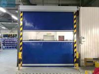 China Customized Industrial Rapid Fast Rolling up PVC Shutter High Speed Door for sale