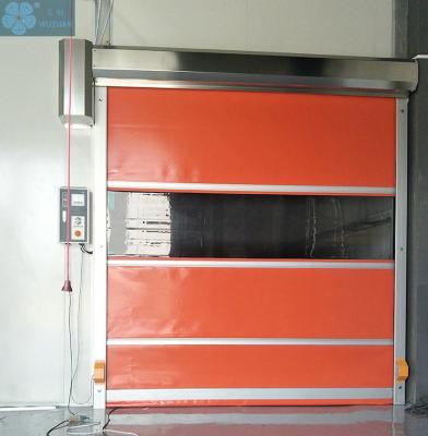 Cina Rotolo veloce piegante rapido di plastica automatico di alta velocità di industriale di sicurezza della porta dell'otturatore del rullo sulla porta del PVC in vendita