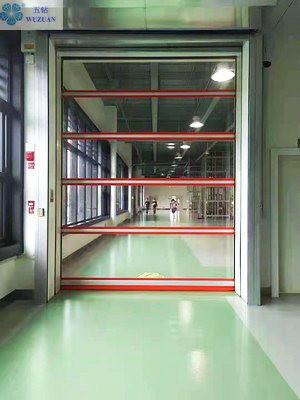 China Industrie die snel de Automatische In werking gestelde pvc-Deur van het de Rolblind van de Hoge snelheids Snelle Lift Rolling Te koop