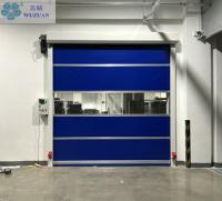 China Automatic Fast Industrial PVC High Speed Rolling Shutter Door for sale