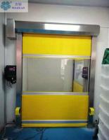 China Automatic Fast Industrial PVC High Speed Rolling Shutter Door for sale