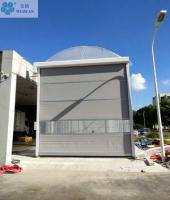 China Automatic Fast Industrial PVC High Speed Rolling Shutter Door for sale