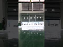 porte à grande vitesse en aluminium de 2mm 1,2 M/S pour le magasin