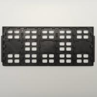 China Custom JEDEC Matrix Trays for IC Packaging - 322.6×135.9×7.62mm Size with 0.1mm Flatness and ESD Protection for sale