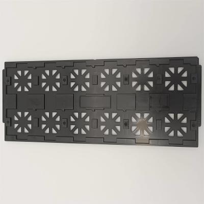 el grueso de 7.62m m modificó la matriz plástica Tray For Electronic Parts de JEDEC para requisitos particulares