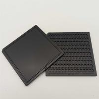 China Black 4 Inch Plastic Waffle Pack for IC Chip 150 PCS Injection Moulding for sale