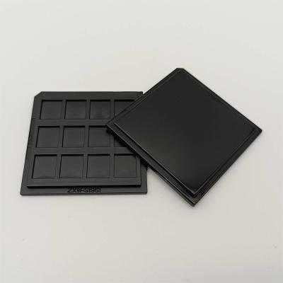 China Standard Square Matrix Waffle Pack Chip Tray Match Lid Clip Environmentally Friendly for sale