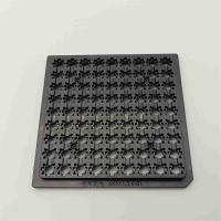China ABS Loading Filter Chip Tray 101.6×101.6×7.9mm with 0.3mm Flatness for Semiconductor Packaging for sale